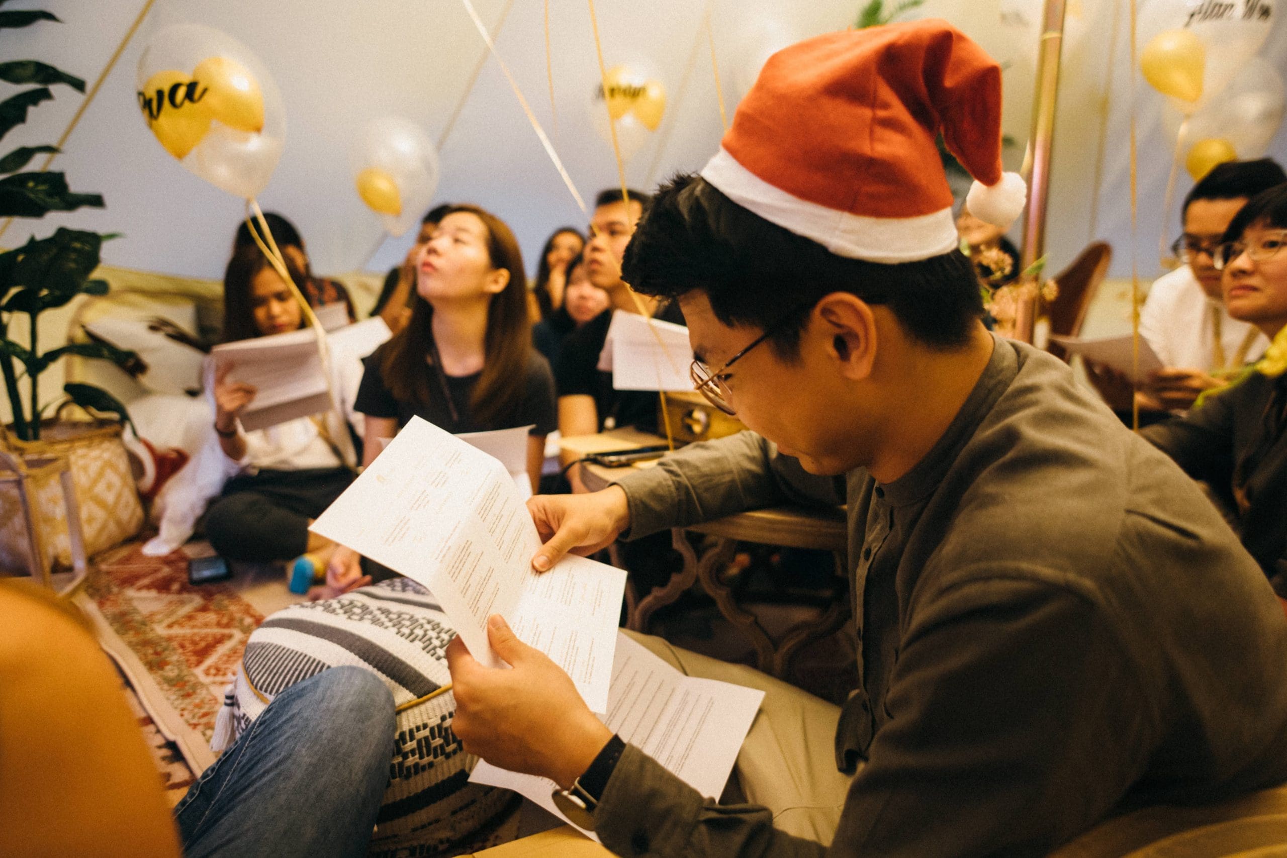 Crushing Secret Santa at the Office | Serviced Office KL